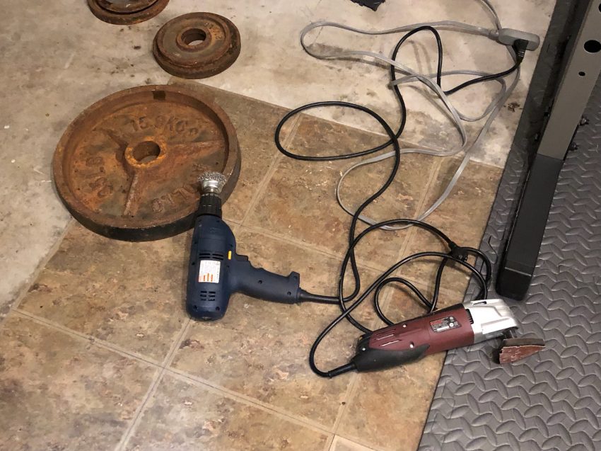 Fix rusted gym weights – Anti-random